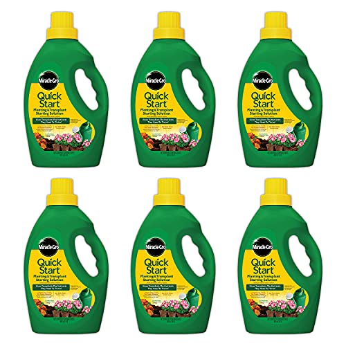 Miracle-Gro Quick Start Planting and Transplanting Starting Solution, 48 oz. (6 Pack)