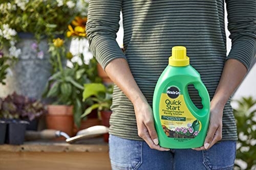 Miracle-Gro Quick Start Planting and Transplanting Starting Solution, 48 oz. (6 Pack)