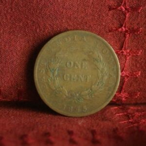 1845 Straits Settlements - East India Trading Company - 1 Cent