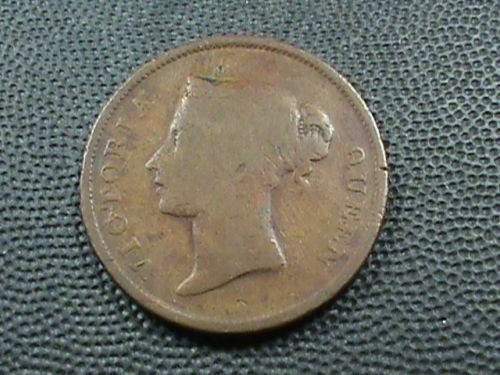 1845 Straits Settlements - East India Trading Company - 1 Cent