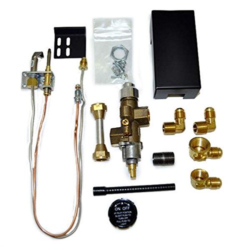 Copreci Side Inlet Safety Pilot Kit with 3-inch Swivel Quick Connect (72PKNQM), Natural Gas