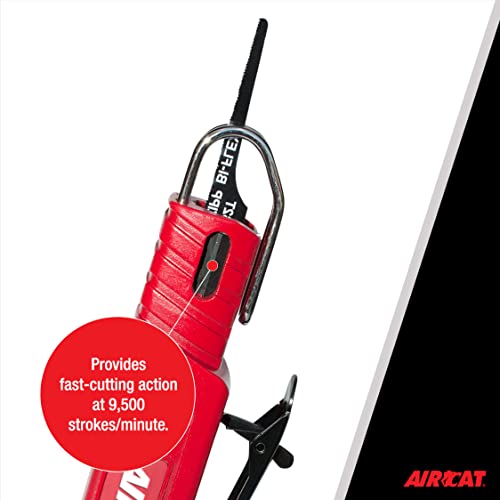 AIRCAT Pneumatic Tools 6350 Low Vibration Reciprocating Air Saw 9,500 Strokes per Minute