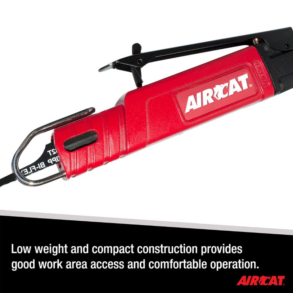 AIRCAT Pneumatic Tools 6350 Low Vibration Reciprocating Air Saw 9,500 Strokes per Minute