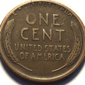 1915 D Lincoln Wheat Cent Penny Seller Fine