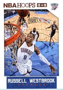 russell westbrook 2015 2016 hoops nba basketball series mint card 148 m (mint)