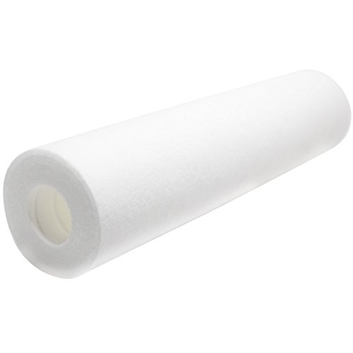 10-Pack Replacement for Culligan HF-360 Polypropylene Sediment Filter - Universal 10-inch 5-Micron Cartridge Compatible with Culligan HF-360 Whole House Sediment Filter Clear Housing - Denali Pure