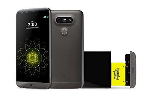 LG G5 H850 32GB (GSM Only, No CDMA) Factory Unlocked 4G/LTE Smartphone (Titan Grey) - International Version with No Warranty