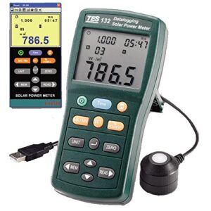 tes 132 solar power meter (datalogging)