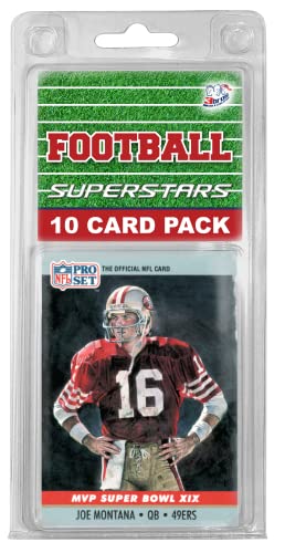 San Francisco 49ers- (10) Card Pack NFL Football Different Niner Superstars Starter Kit! Comes in Souvenir Case! Great Mix of Modern & Vintage Players for the Super 49ers Fan! By 3bros