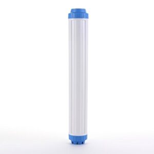 Hydronix EC-2520W Universal White Empty Water Filter Cartridge, Durable Construction, for Pre or Post Use 2.5" x 20"