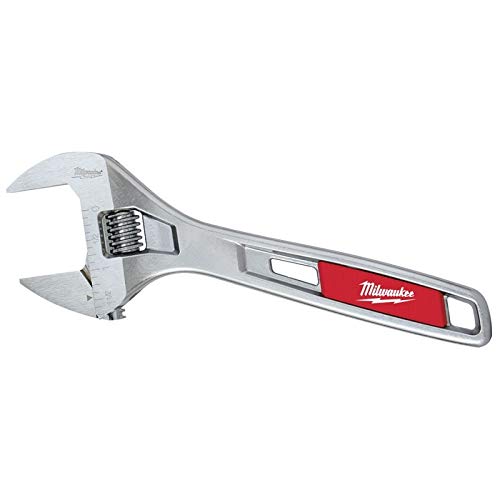 AGN 48-22-7508 Wide Jaw Adjustable Wrench, 8"