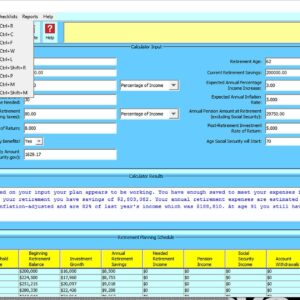 Retirement Planning Toolkit Deluxe 1.0 [Download]