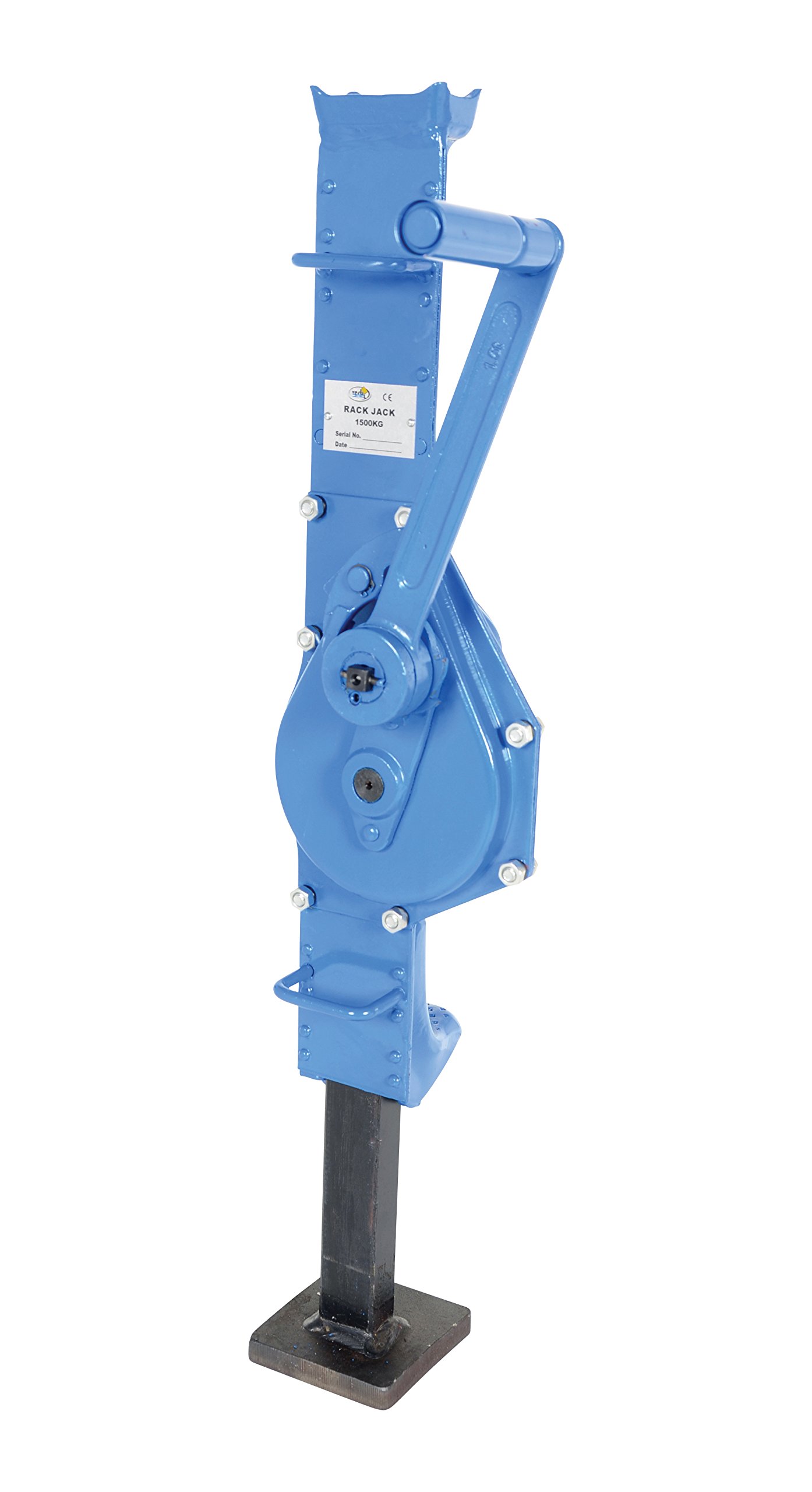 Vestil MMJ-3 Mechanical Machinery Jack,3000 lb. Capacity,Blue