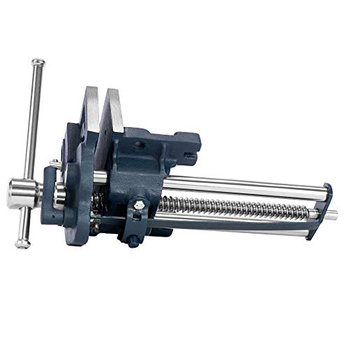 Groz 39007 Quick Release Woodworking Vise, with Trigger for Quick Adjustment