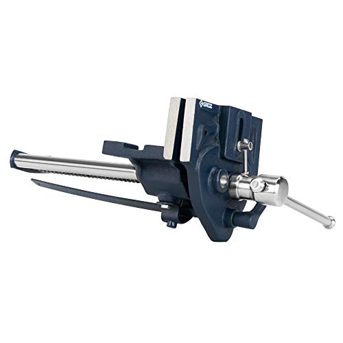 Groz 39007 Quick Release Woodworking Vise, with Trigger for Quick Adjustment