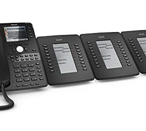 Snom SNO-D745 Sip Desk Phone with High-Resolution Display VoIP Phone and Device, Black