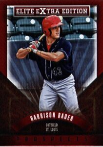 2015 panini elite extra #57 harrison bader baseball card-mint