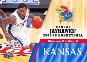 sherron collins basketball card (kansas jayhawks, 2006-2010) 2013 upper deck #72