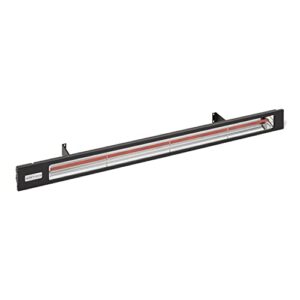 infratech sl4024bl slim line - single element 4000 watt patio heater, voltage: 240, finish color: black