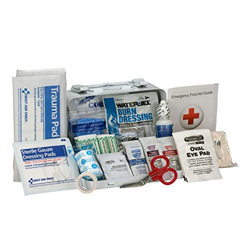 First Aid Only 90755 ANSI 2015 Compliant 10-Person Emergency First Aid Kit for Office, Home, and Worksites, 71 Pieces