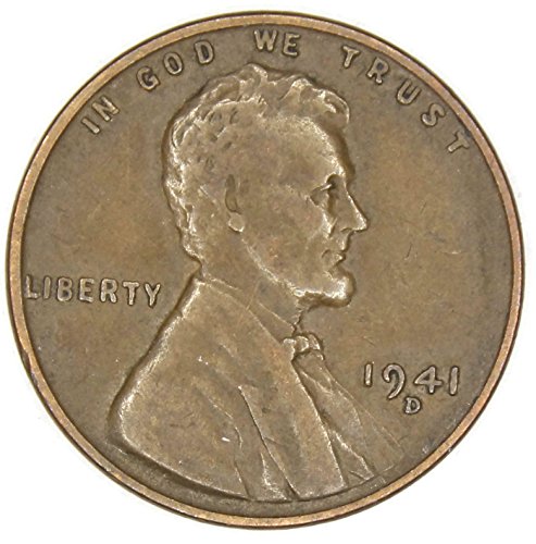 1941 D Lincoln Wheat Penny Good