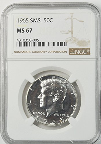 1965 P SMS Kennedy Half Dollar 50c NGC MS67