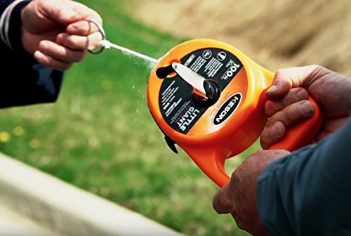 Keson G3X Giant Chalk Line with High Speed Rewind, 12 oz Capacity, 100 ft String "Packaging may vary"