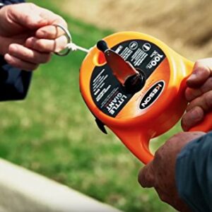 Keson G3X Giant Chalk Line with High Speed Rewind, 12 oz Capacity, 100 ft String "Packaging may vary"