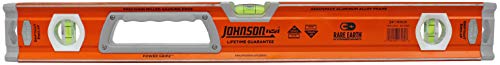 Johnson Level & Tool 1718-2400 Magnetic Heavy Duty Aluminum Box Level, 24", Orange, 1 Level