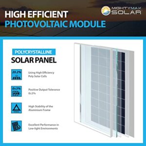 Mighty Max Battery 100 Watt 12 Volt polycrystalline Solar Panel Brand Product