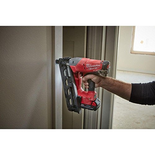 Milwaukee Electric Tool 2741-21CT Milwaukee M18 Fuel 16 Gauge Straight Finish Nailer, Plastic, 1" x 11.9" x 3.2"