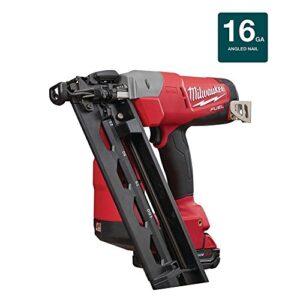 Milwaukee Electric Tool 2741-21CT Milwaukee M18 Fuel 16 Gauge Straight Finish Nailer, Plastic, 1" x 11.9" x 3.2"