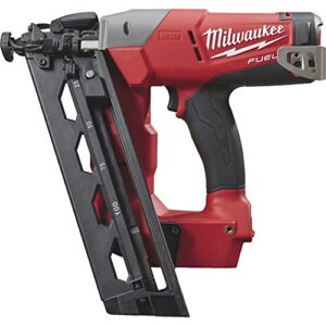 milwaukee electric tool 2742-20 m18, fuel, 16 gauge, angle led finish nailer