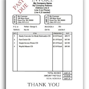 Simple Invoice Printer