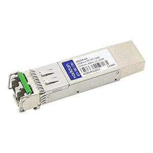 addon - sfp+ transceiver module - 10 gigabit ethernet (jg915a-ao)