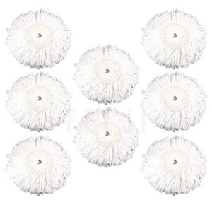 8 pack felji microfiber replacement mop pads fit hurricane pro 360 rotating spin magic