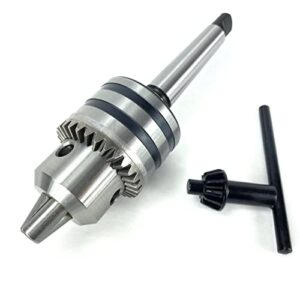 mt2 heavy duty 5/8" (16mm) drill press chuck with morse taper 2 adapter