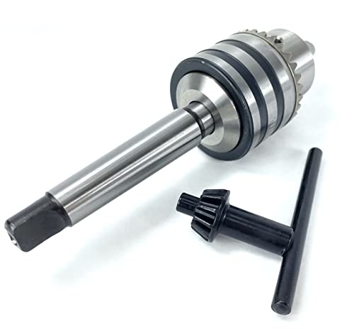 MT2 HEAVY DUTY 5/8" (16mm) Drill Press Chuck with Morse Taper 2 Adapter