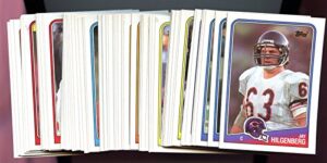 1988 topps football card complete full box set bo jackson jerry rice joe montana