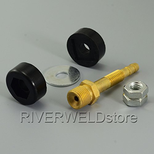 RIVERWELD M16X1.5 Cable Connector 8mm Plasma Cutter Spare Air & Power Jack Panel Fit Welder Welding Machine