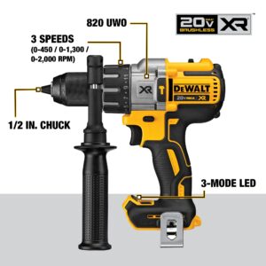 DEWALT 20V MAX Hammer Drill and Impact Driver, Cordless Power Tool Combo Kit with 2 Batteries and Charger (DCK299P2)