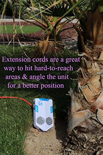 Cleanrth CI007 Advanced Ultrasonic Insect Repelling System | Demands Insects & Bugs to Leave!