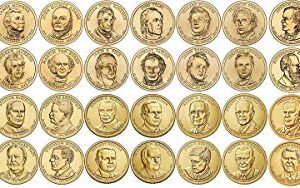 2007 P 2007-2020 40 Coin Presidential Dollar Complete Set Uncirculated