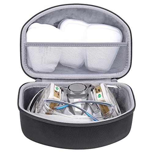 co2CREA Hard Travel Case Replacement for 3M Reusable Face Piece