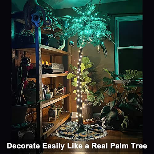 LIGHTSHARE ZLS5FT Lighted Palm Tree, 5-Feet, Multicolor