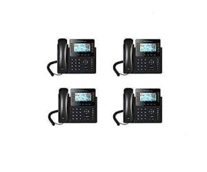 grandstream gxp2170 (bundle of 4) 12 line ip phone, color display-voip