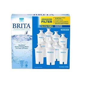 brita replacement filters for drinking water pitchers (pack of 10)