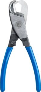 jonard tools jic-755 hardline coax & fiber cable cutter, up to 1" diameter, yellow