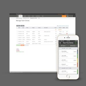 time tracker + quickbooks sync, 5 users