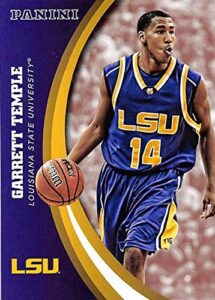 garrett temple basketball card (lsu tigers) 2015 panini team collection #16